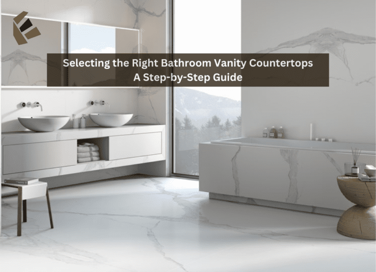 Selecting the Bathroom Vanity Countertops: A Step-by-Step Guide